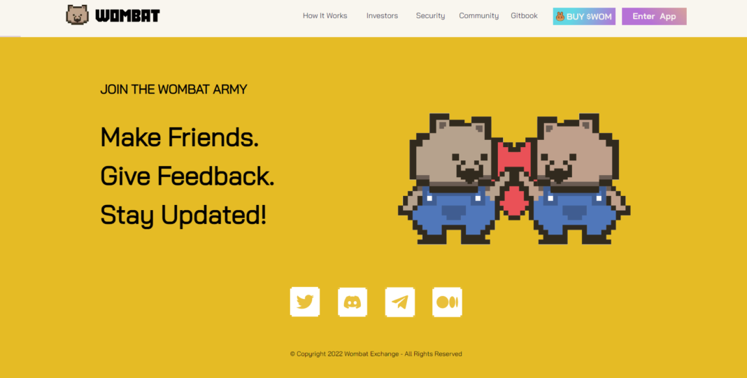 Wombat Exchange là gì?